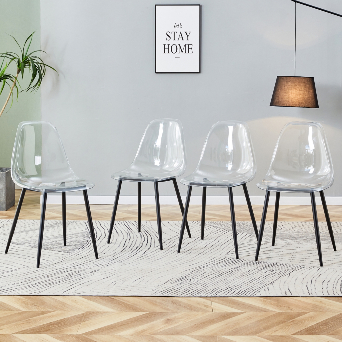 Click here for Streamdale Furniture Modern minimalist transparent... prices