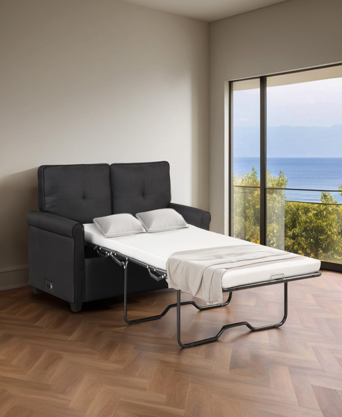 Click here for Streamdale Furniture Fashion pull-out sofa bed wit... prices