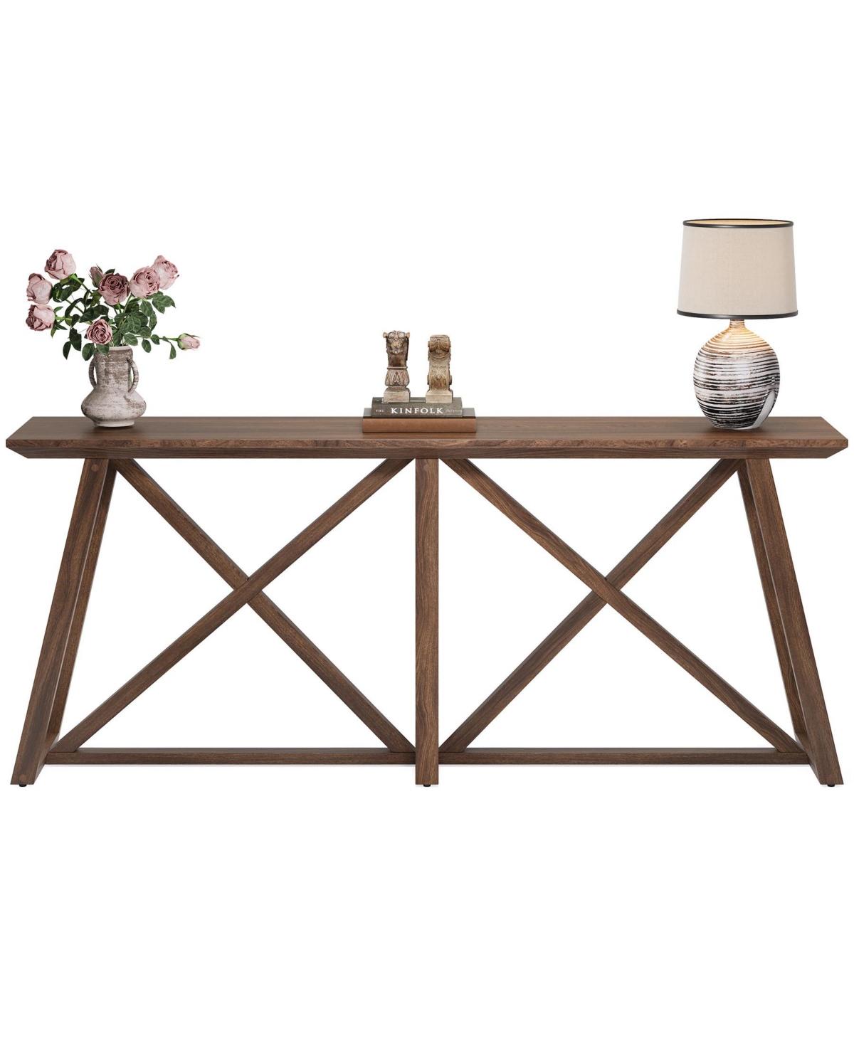 Click here for Tribesigns Farmhouse Console Table for Entryway: 7... prices