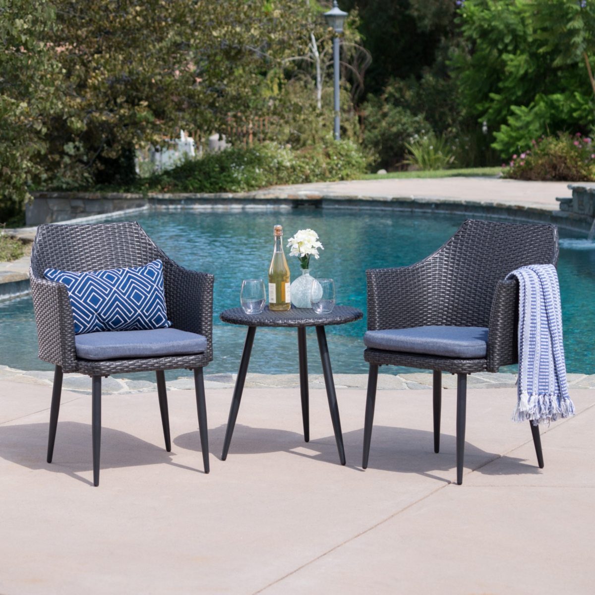 Click here for 3 Piece Outdoor Set - Grey prices