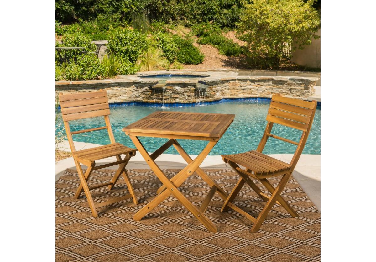 Click here for Streamdale Furniture Positano 25 Foldable Bistro S... prices