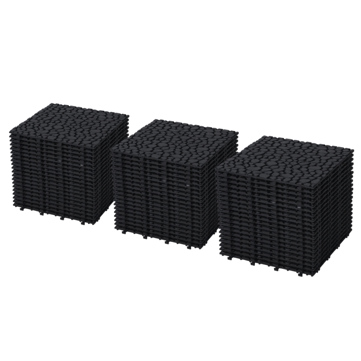 Click here for Streamdale Black Interlocking Deck Tiles (60-Pack)... prices