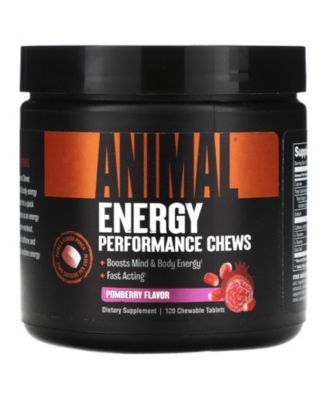 Animal Energy Chews, Fast Acting Energy with Caffeine, Nootropics and ...