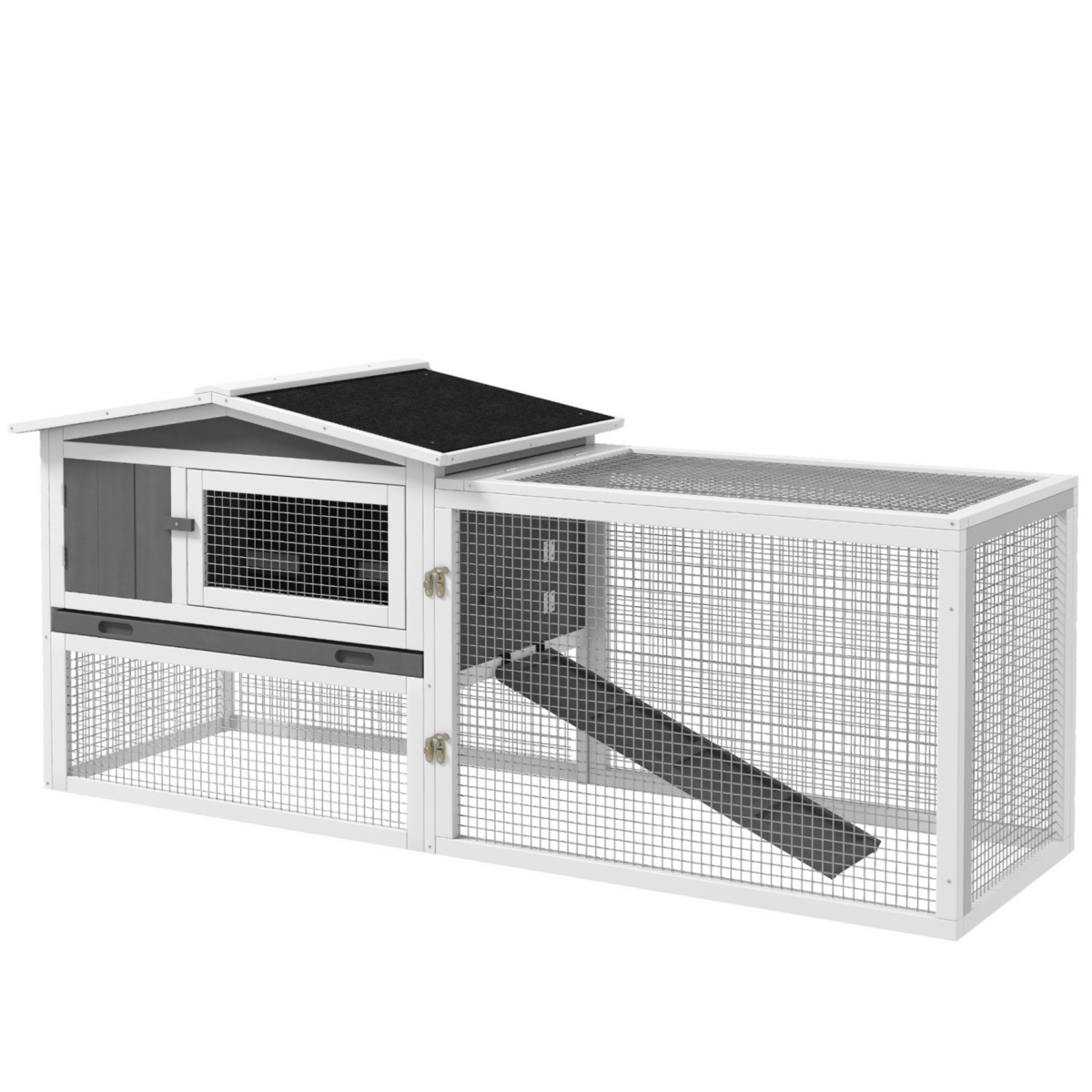 Click here for Rabbit Hutch 2-Story Bunny Cage Small Animal House... prices