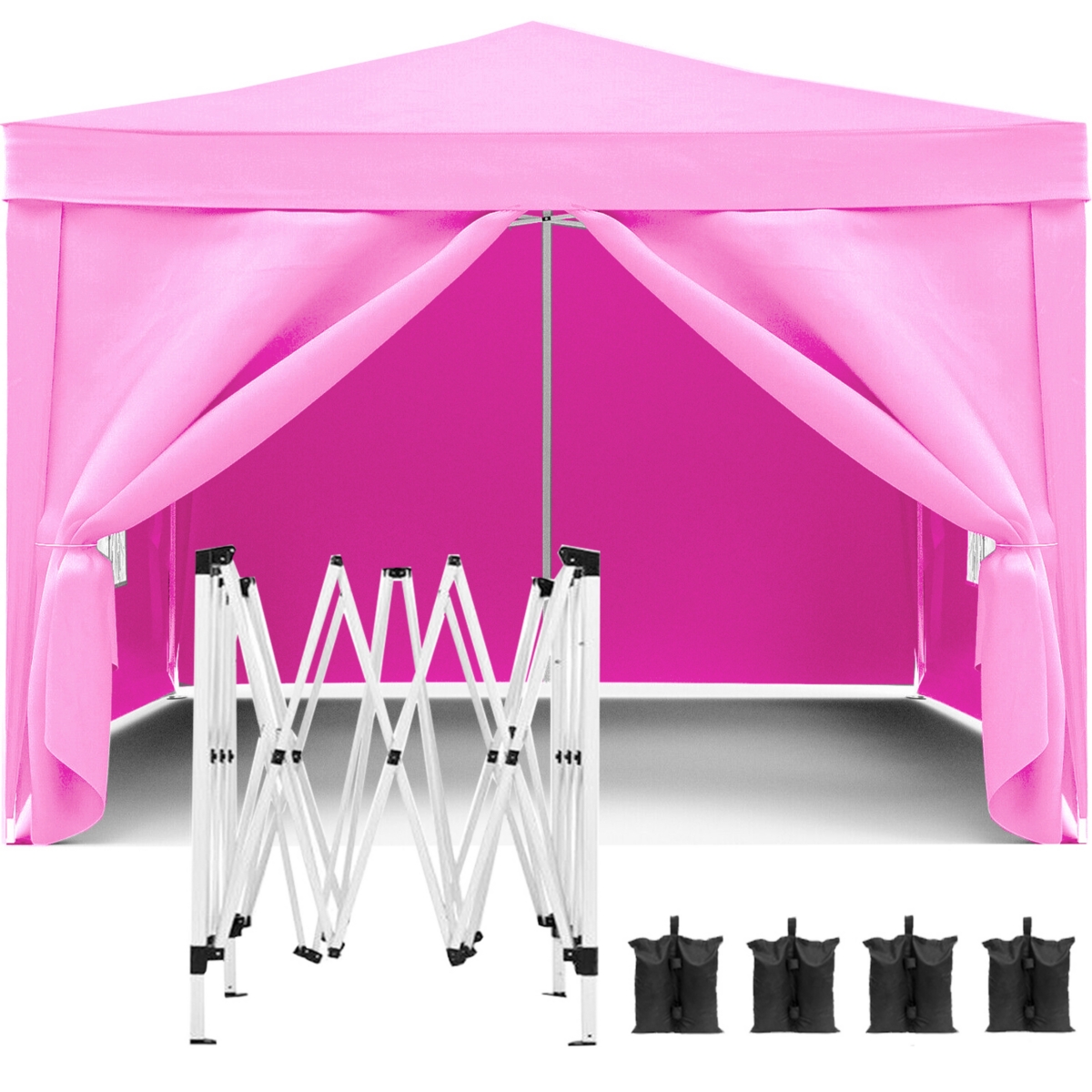 Click here for Streamdale 10x10 Folding Canopy with Sidewalls  Up... prices