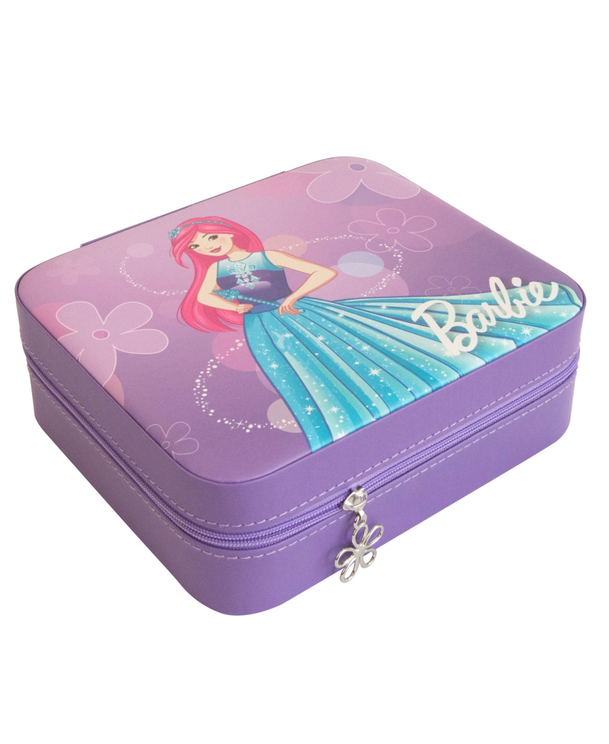 Click here for Mele & Co Barbie Flower Jewelry Box - Purple prices