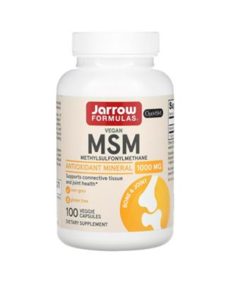 Jarrow Formulas MSM 1 000 mg - 100 Veggie Capsules - Macy's