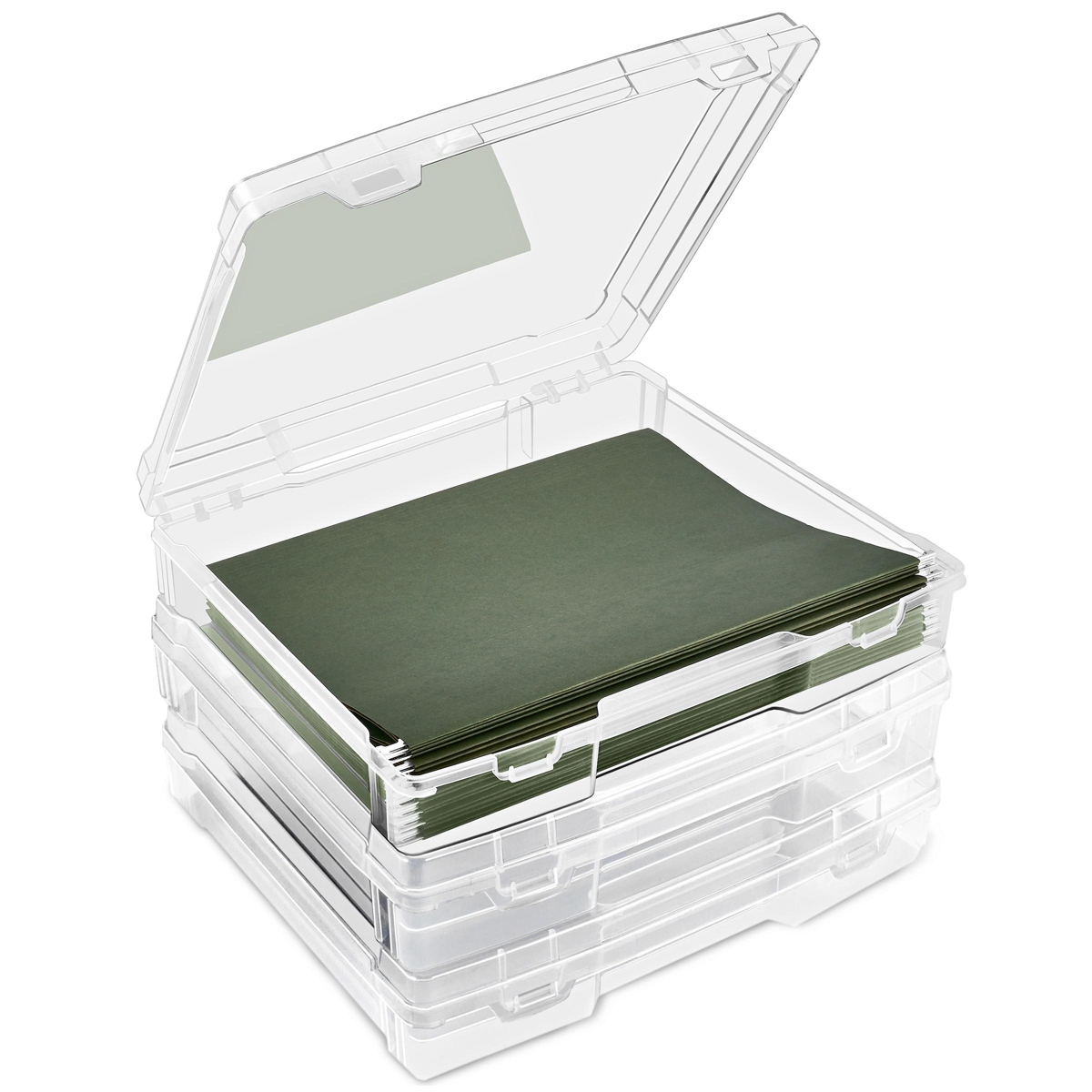 Click here for Sorbus Set of 3 Wide Hanging File Organizer Bin Cl... prices