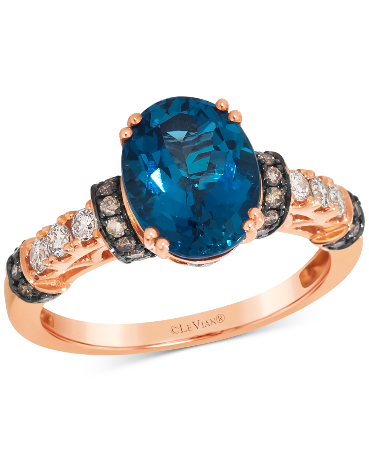 Click here for Le Vian London Blue Topaz (3 ct. t.w.) & Diamond (... prices