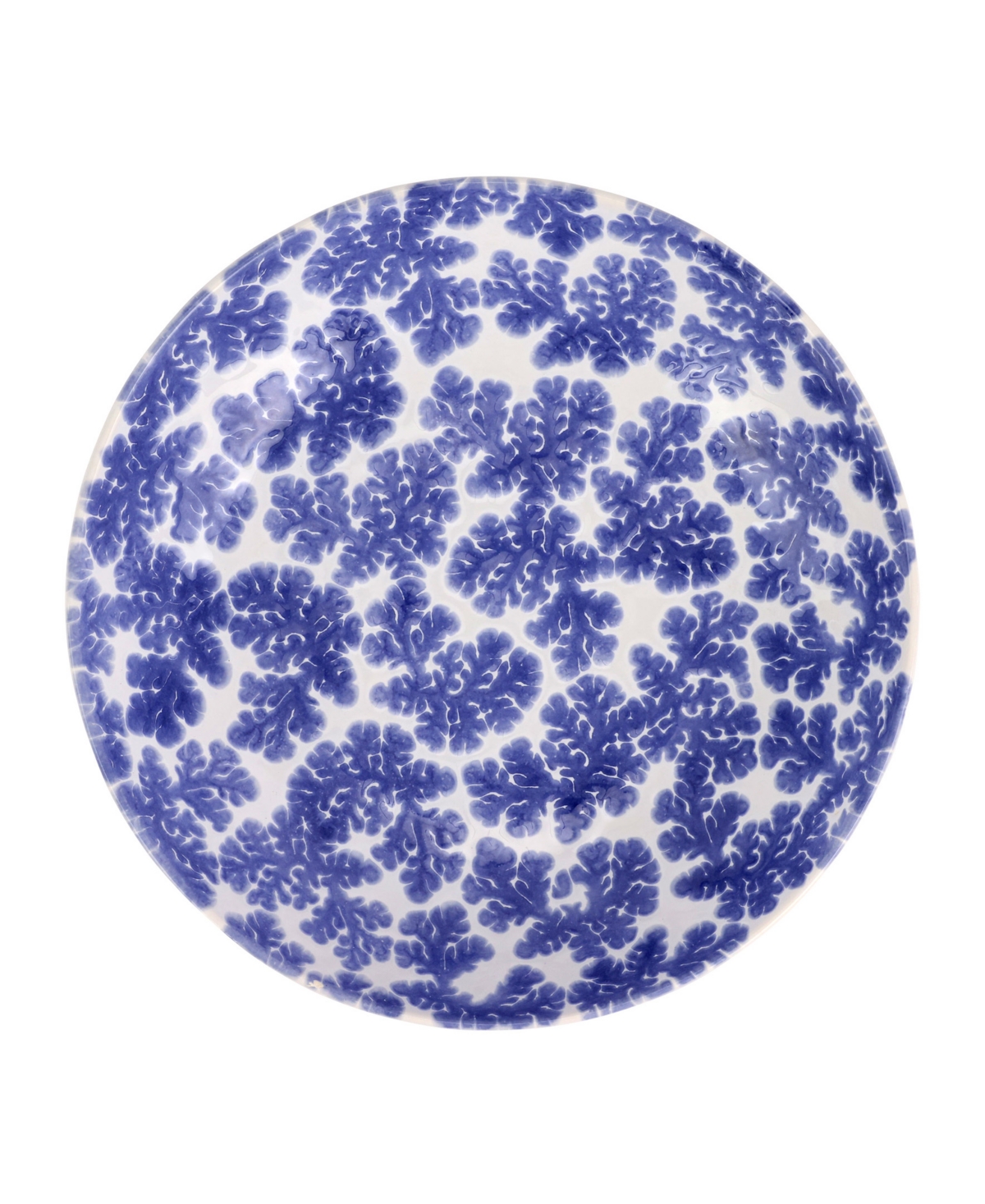 Click here for Vietri Santorini Coral Serving Bowl - Blue prices