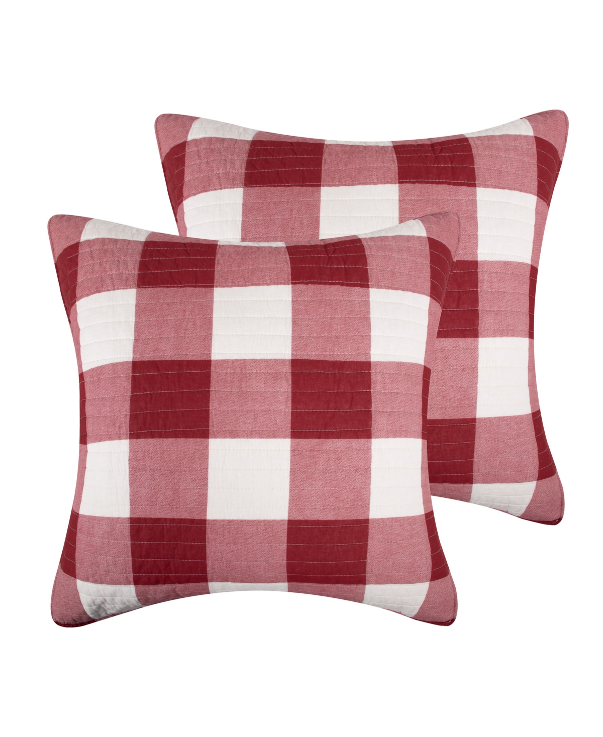 Click here for Levtex Winter Sleigh Ride Red 2-Pc. Sham Set  Euro... prices