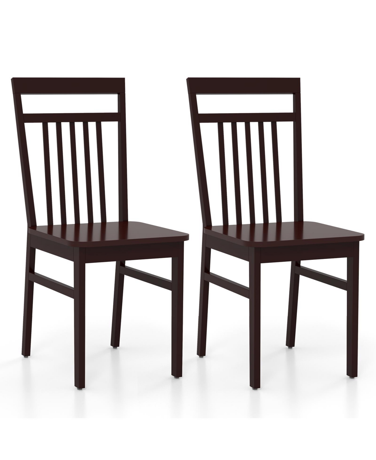 Click here for Sugift Set of 2 Farmhouse Dining Chair with Slante... prices