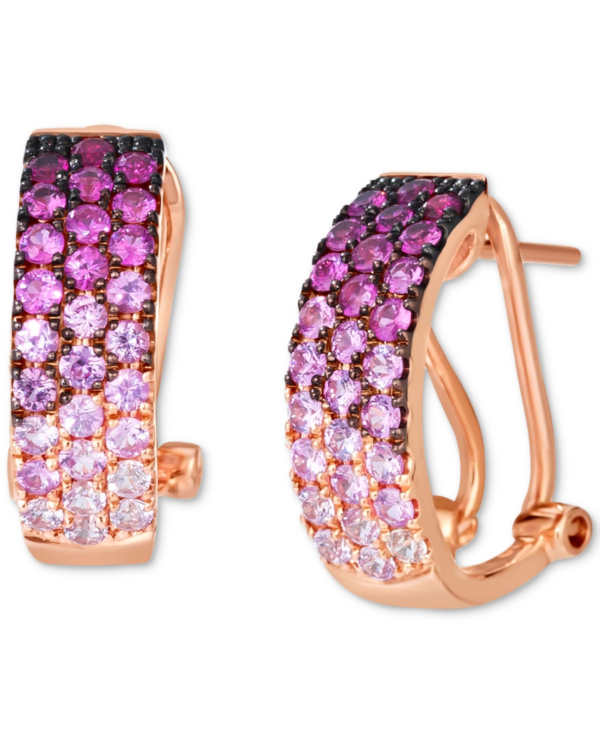 Click here for Le Vian Pink Sapphire (1-1/4 ct. t.w.) Ombre Earri... prices