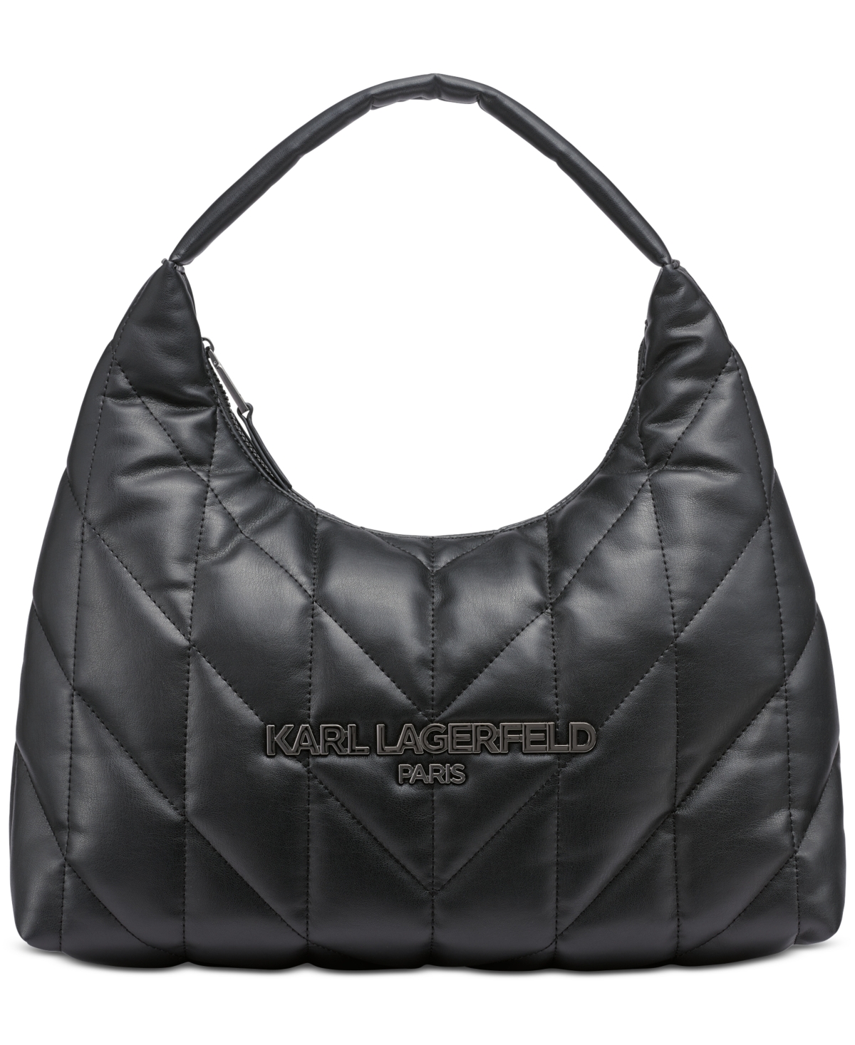 Click here for Karl Lagerfeld Paris Voyage Large Hobo - Black prices