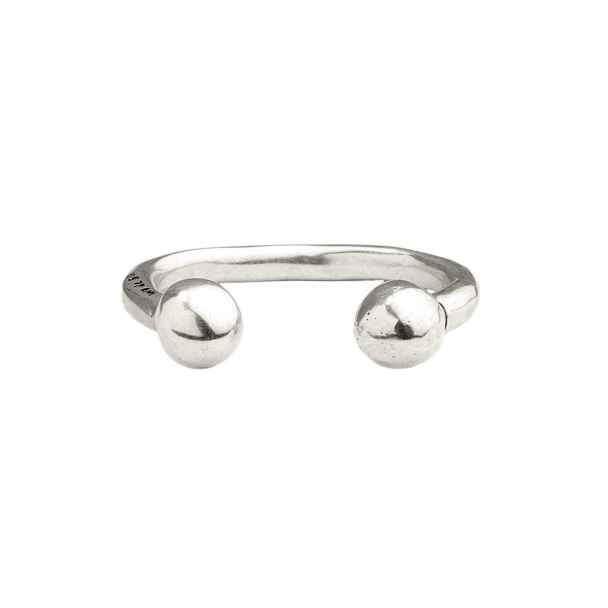 Click here for UNOde50 Sterling Silver and 18k Gold Zen Metal Bra... prices