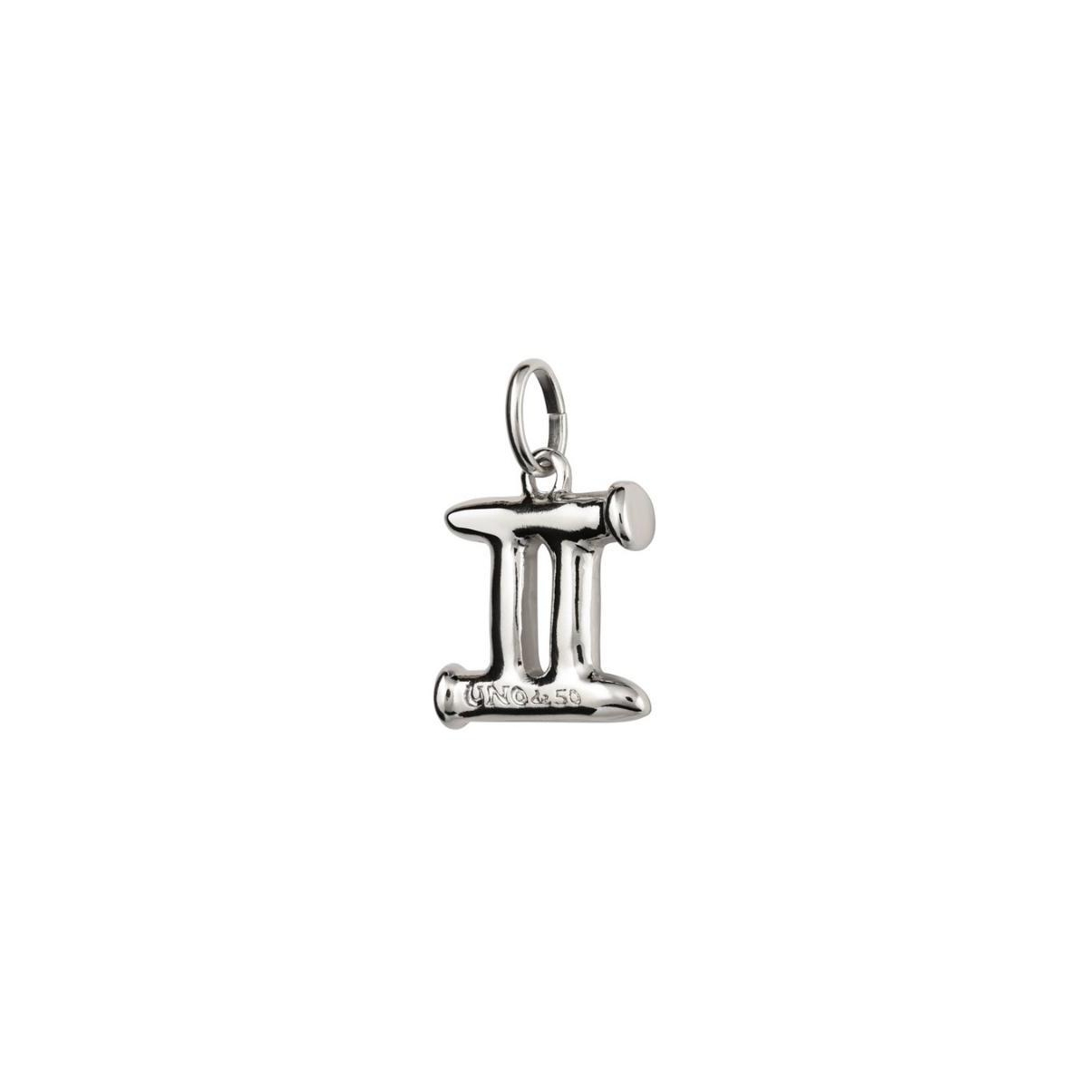 Click here for UNOde50 Gemini Sign Metal Alloy Charms - Silver prices