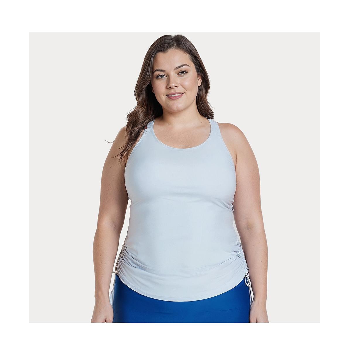 Click here for Calypsa Womens Maya Tankini Swim Top With Built-In... prices