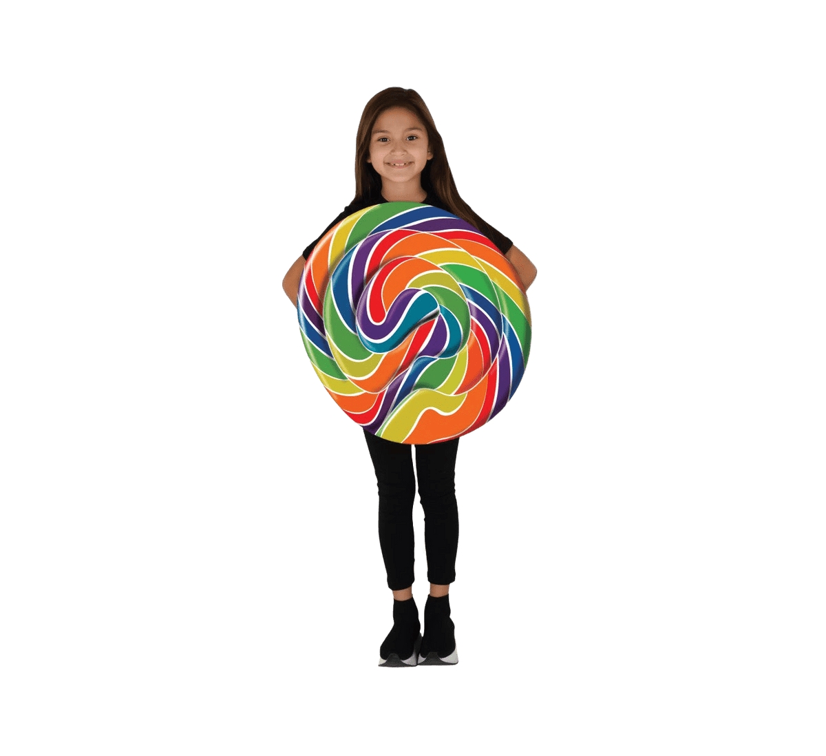 Click here for Dress Up America Lollipop Rainbow Tunic Costume -... prices