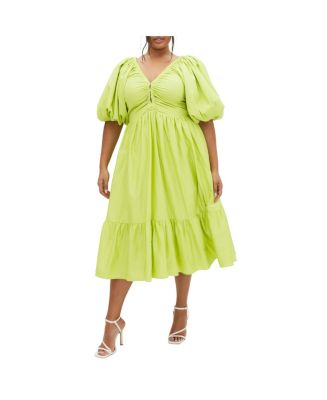 Plus Size Grace Midi Dress - Macy's