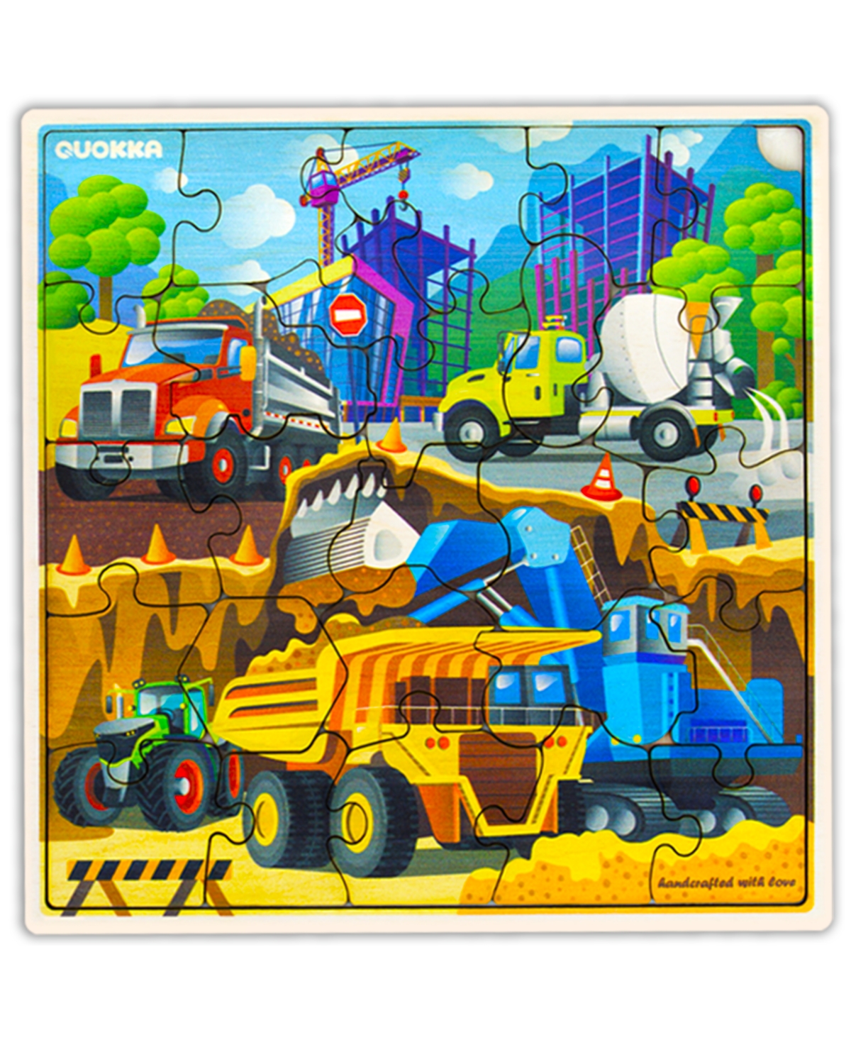 Click here for Quokka 28 Pieces Wooden Toddlers Puzzles for Ages... prices