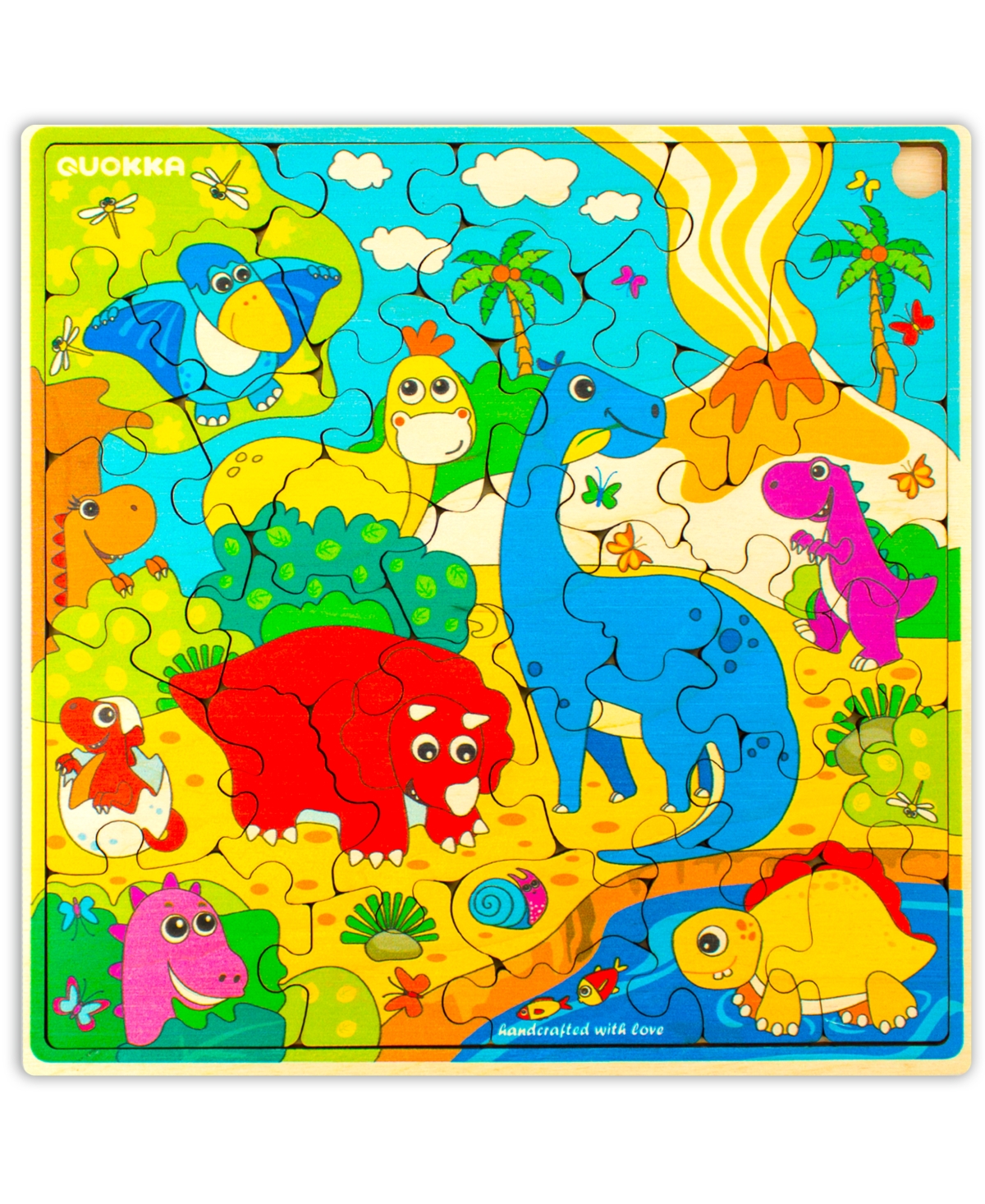 Click here for Quokka 28 Pieces Wooden Toddlers Puzzles for Ages... prices