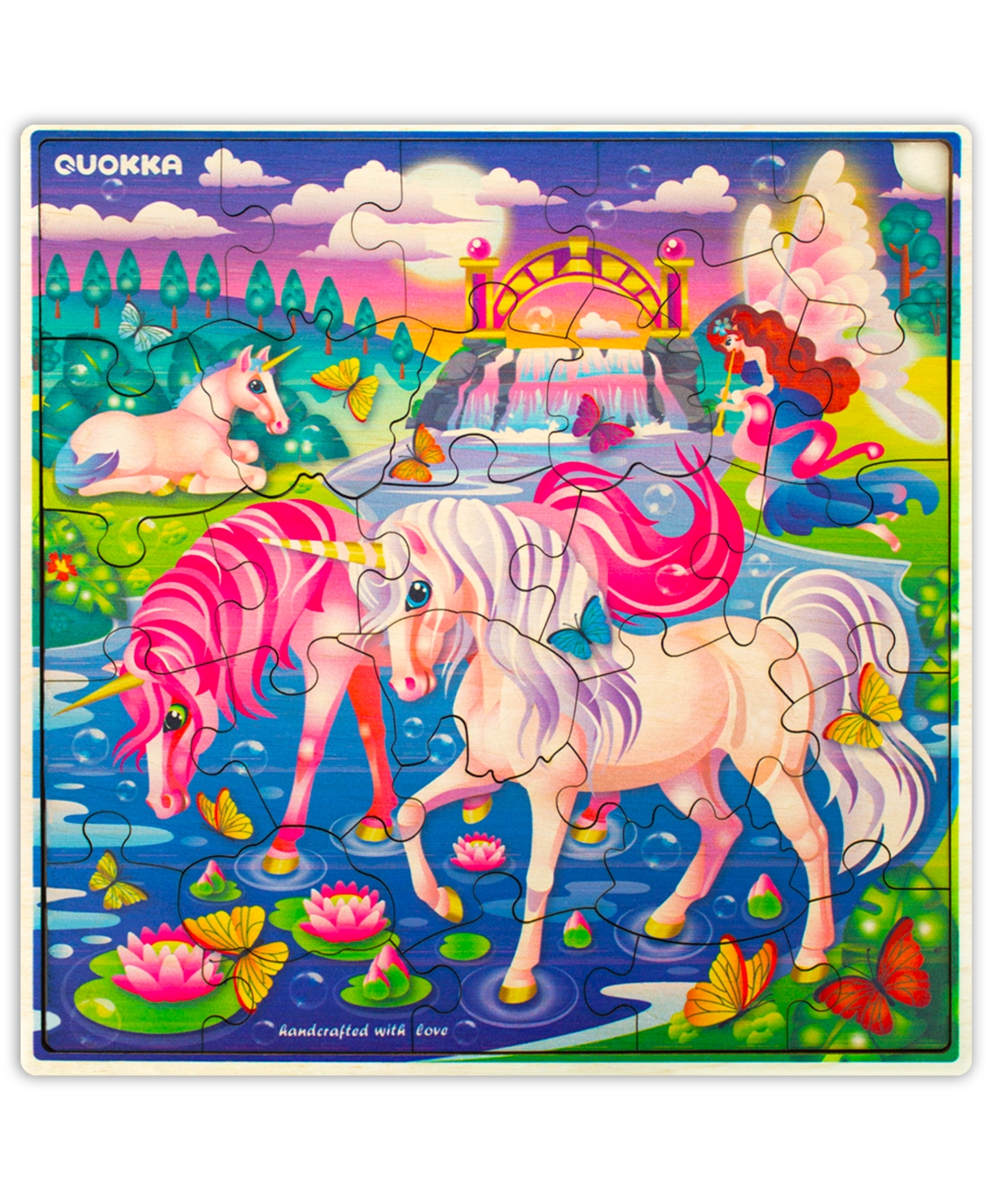 Click here for Quokka 28 Pieces Wooden Toddlers Puzzles for Ages... prices