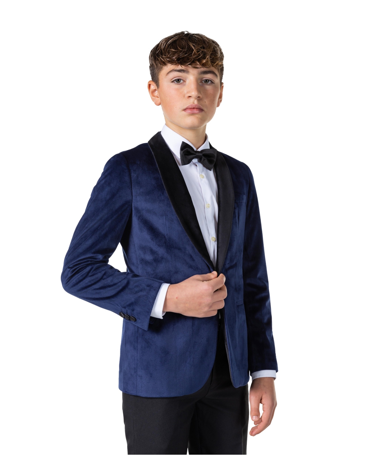 Click here for OppoSuits Teen Boys Button Closure Jacket - Blue prices