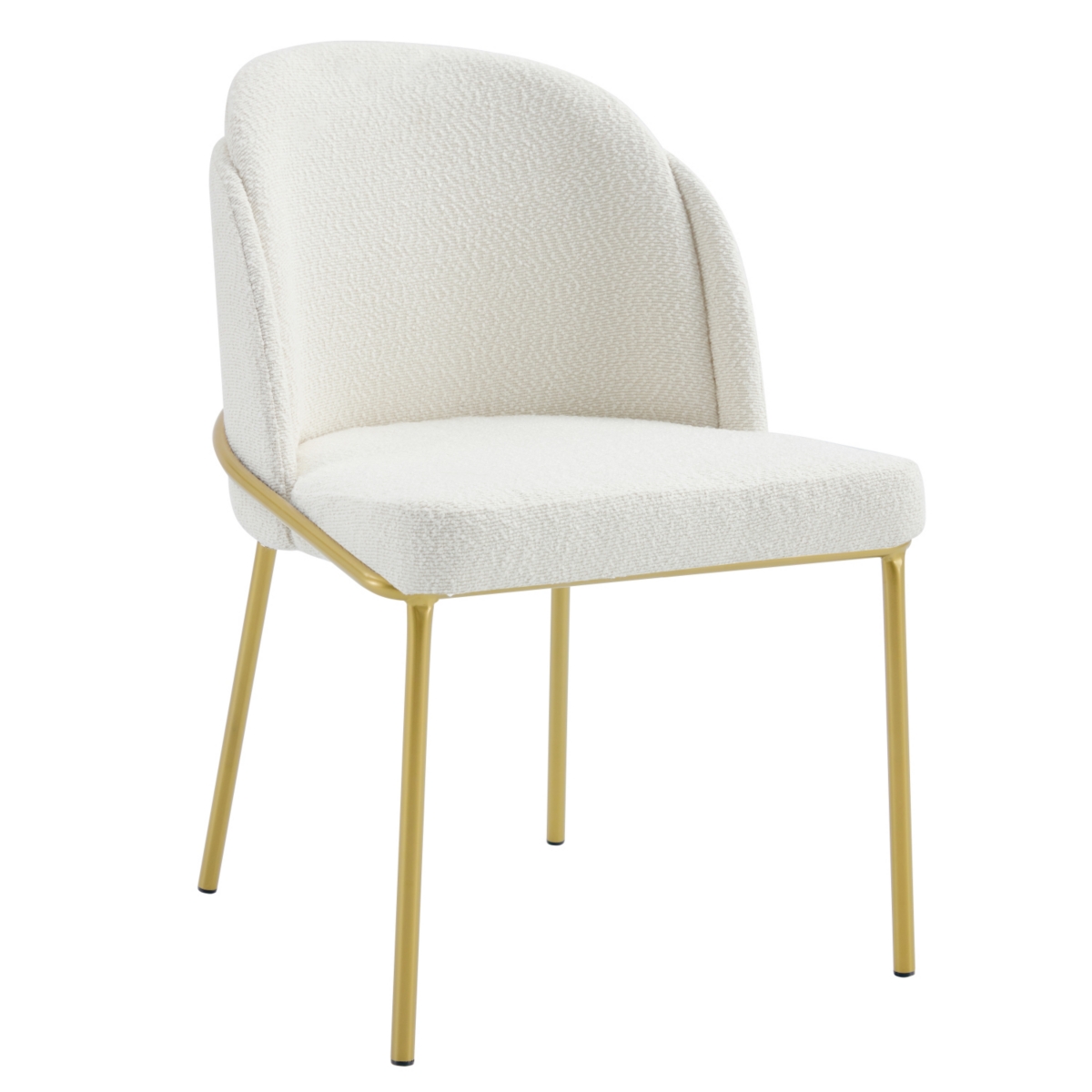 Click here for Modern Dining Chairs Set of 2  White and Brown  Co... prices