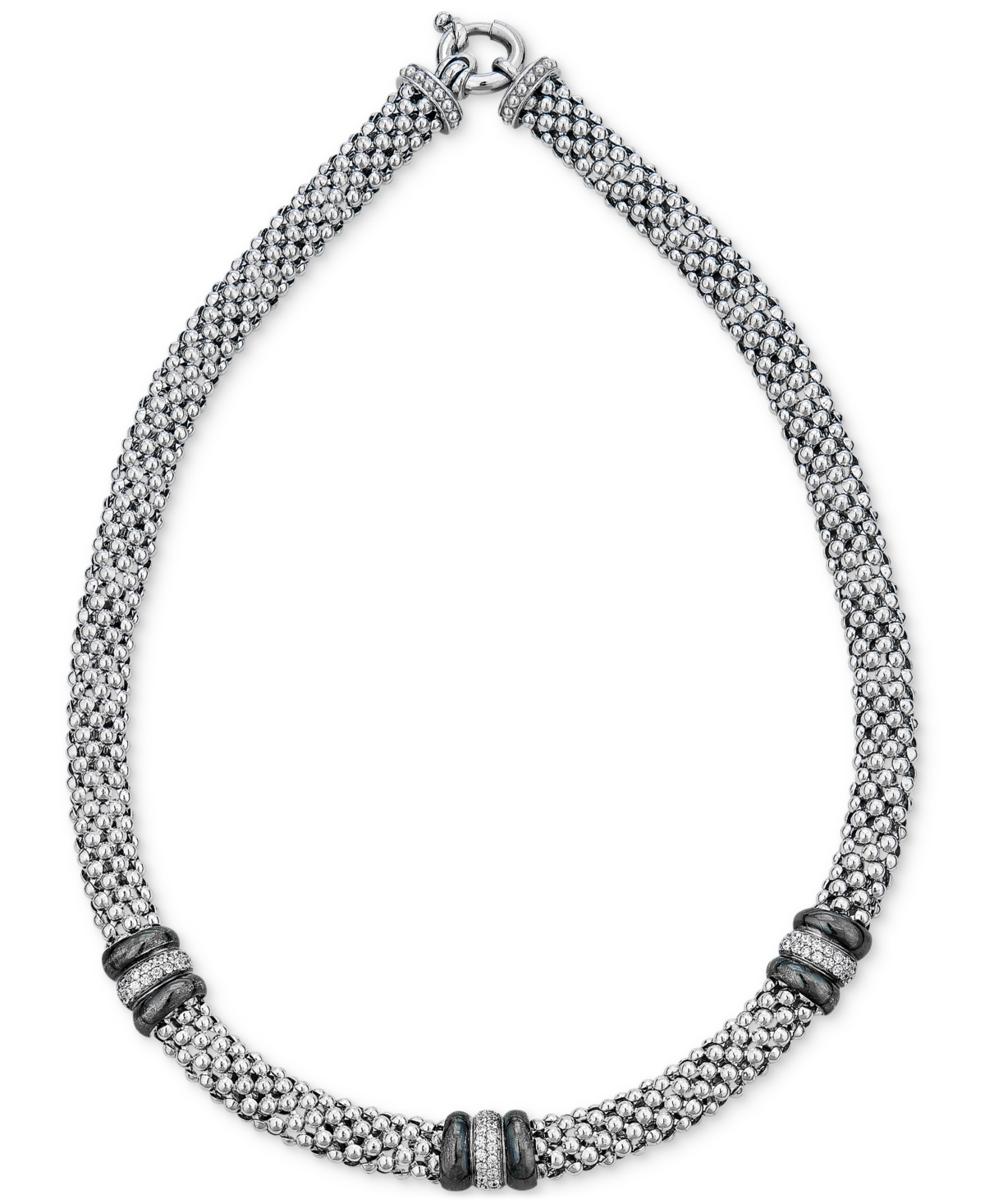 Click here for Diamond Three Station 17 Collar Necklace (5/8 ct.... prices