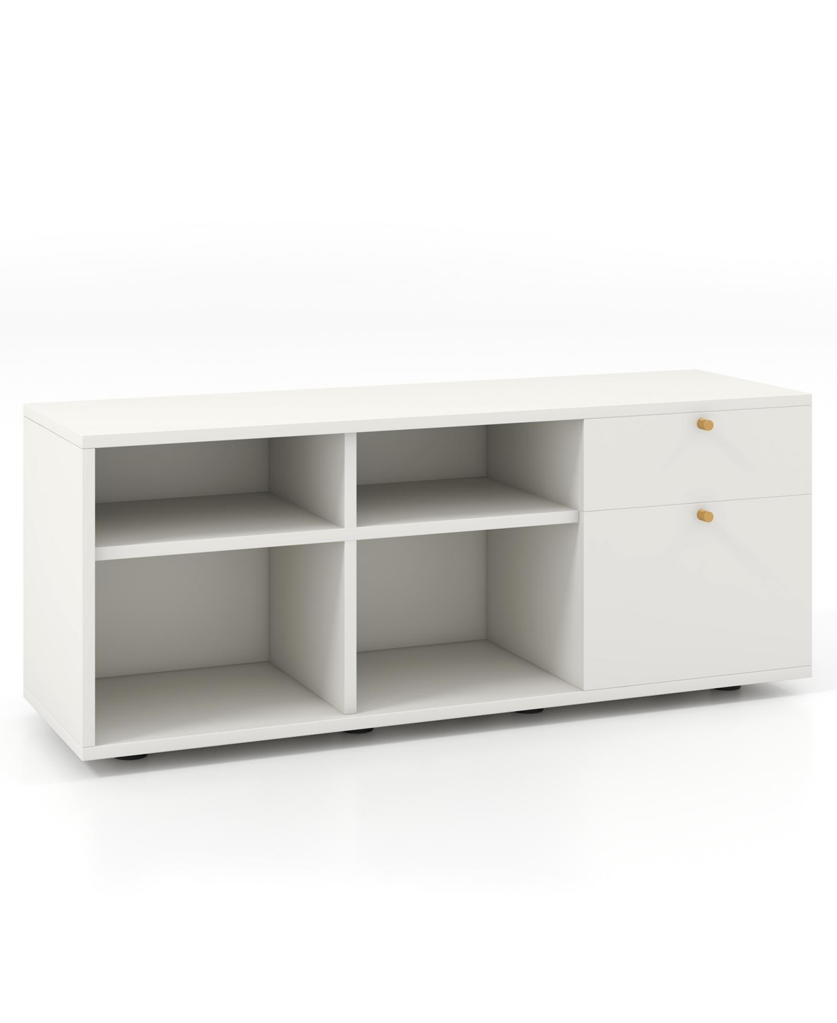 Click here for Sugift Storage Cabinet Tv Console Cabinet with 2 D... prices