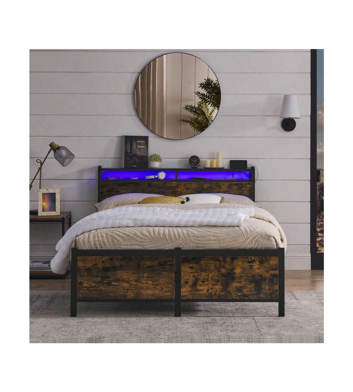 Click here for gaomon Full Size/Queen Size Bed Frame  Bed Frame W... prices