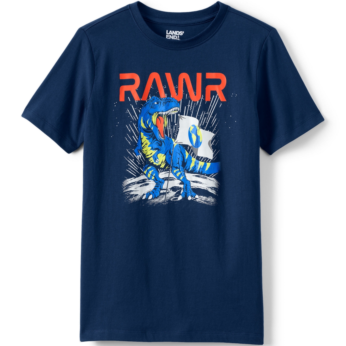 Click here for Lands End Big Boys Husky Short Sleeve Graphic Tee... prices