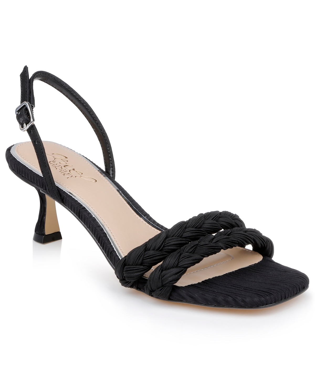 Click here for Jewel Badgley Mischka Womens Sharon Square Toe Dre... prices