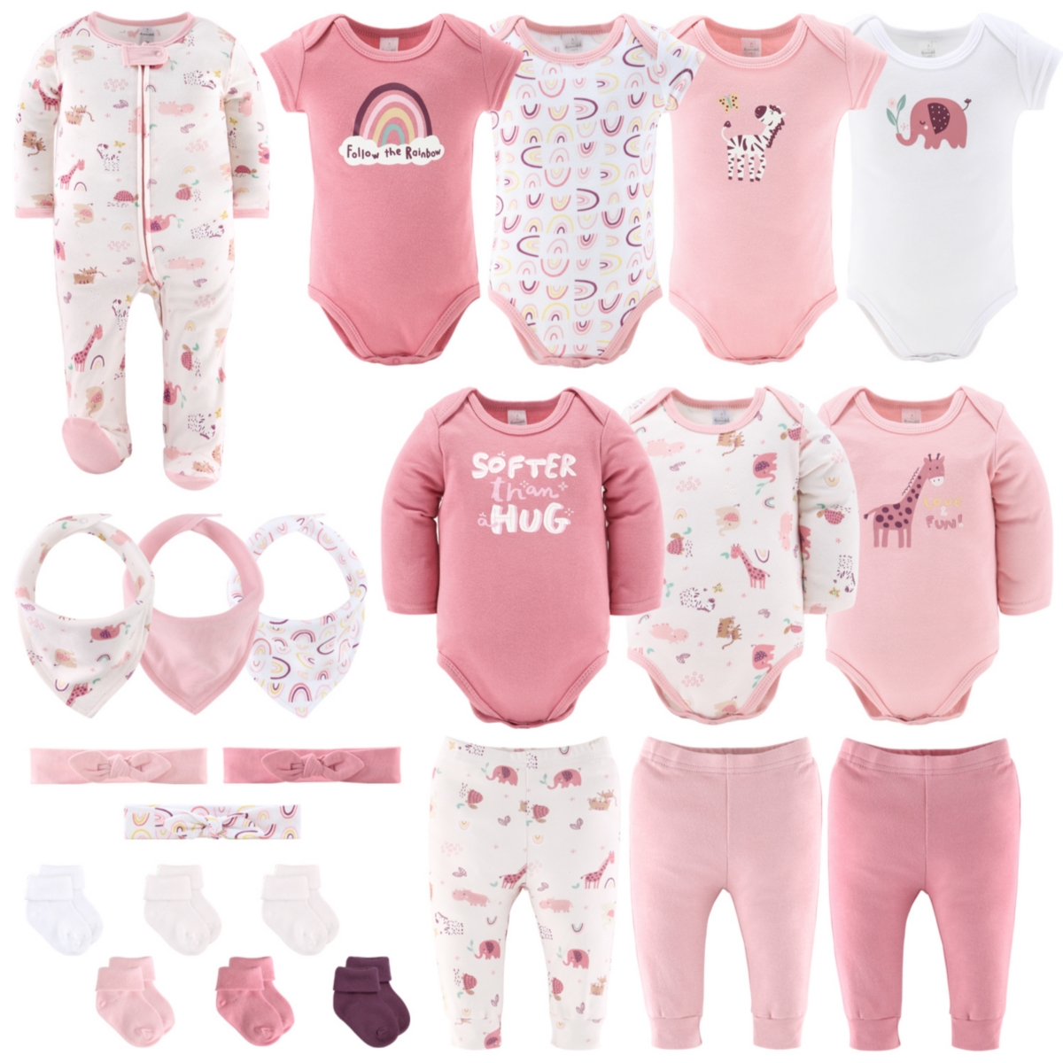 Click here for The Peanutshell Baby Girls Layette Gift Set Girls... prices