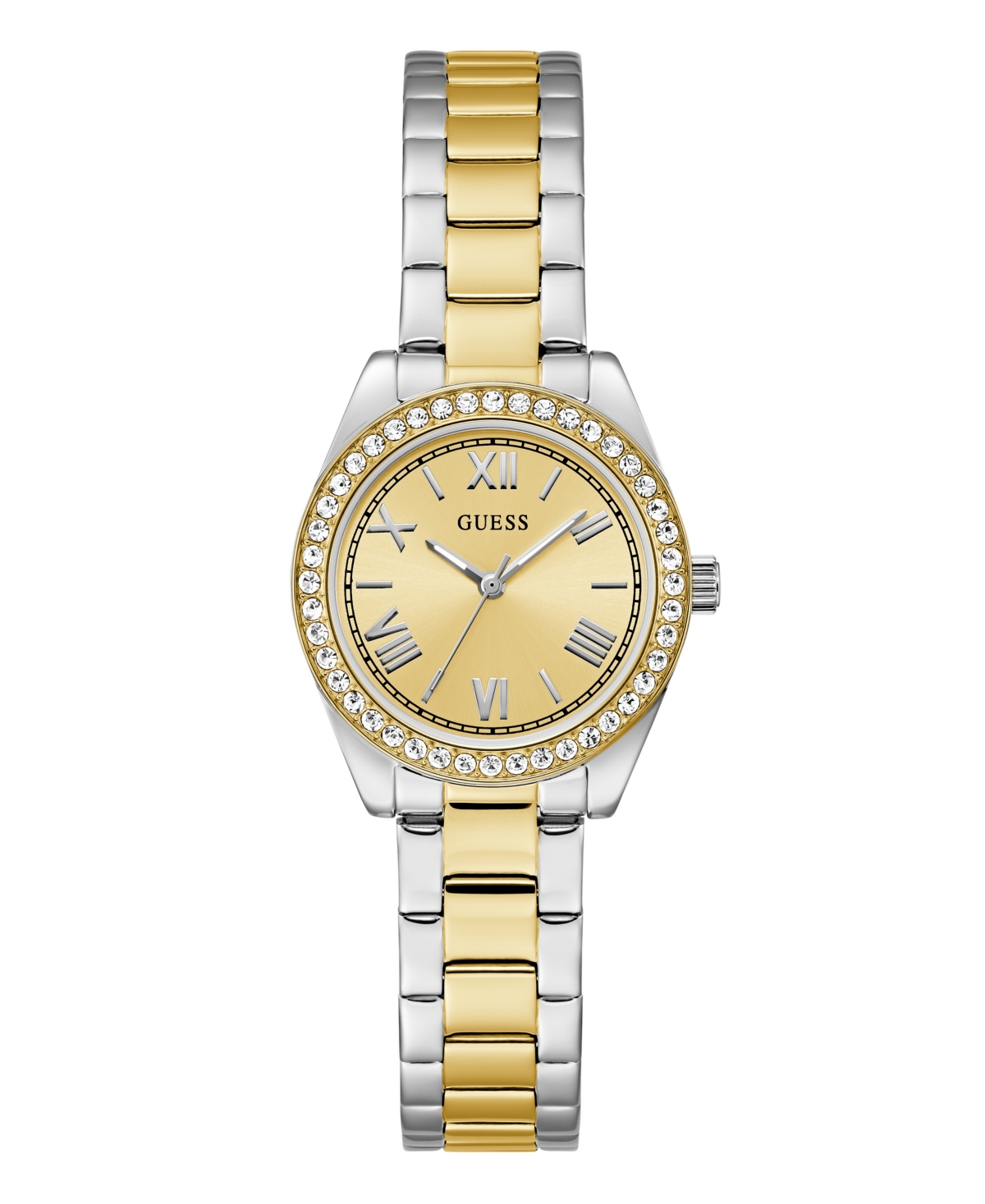 Click here for Guess Womens Analog Two-Tone Stainless Steel Watch... prices