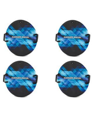 Slippery Racer Downhill Zeus Kids Foam Saucer Disc Snow Sled, Midnight ...