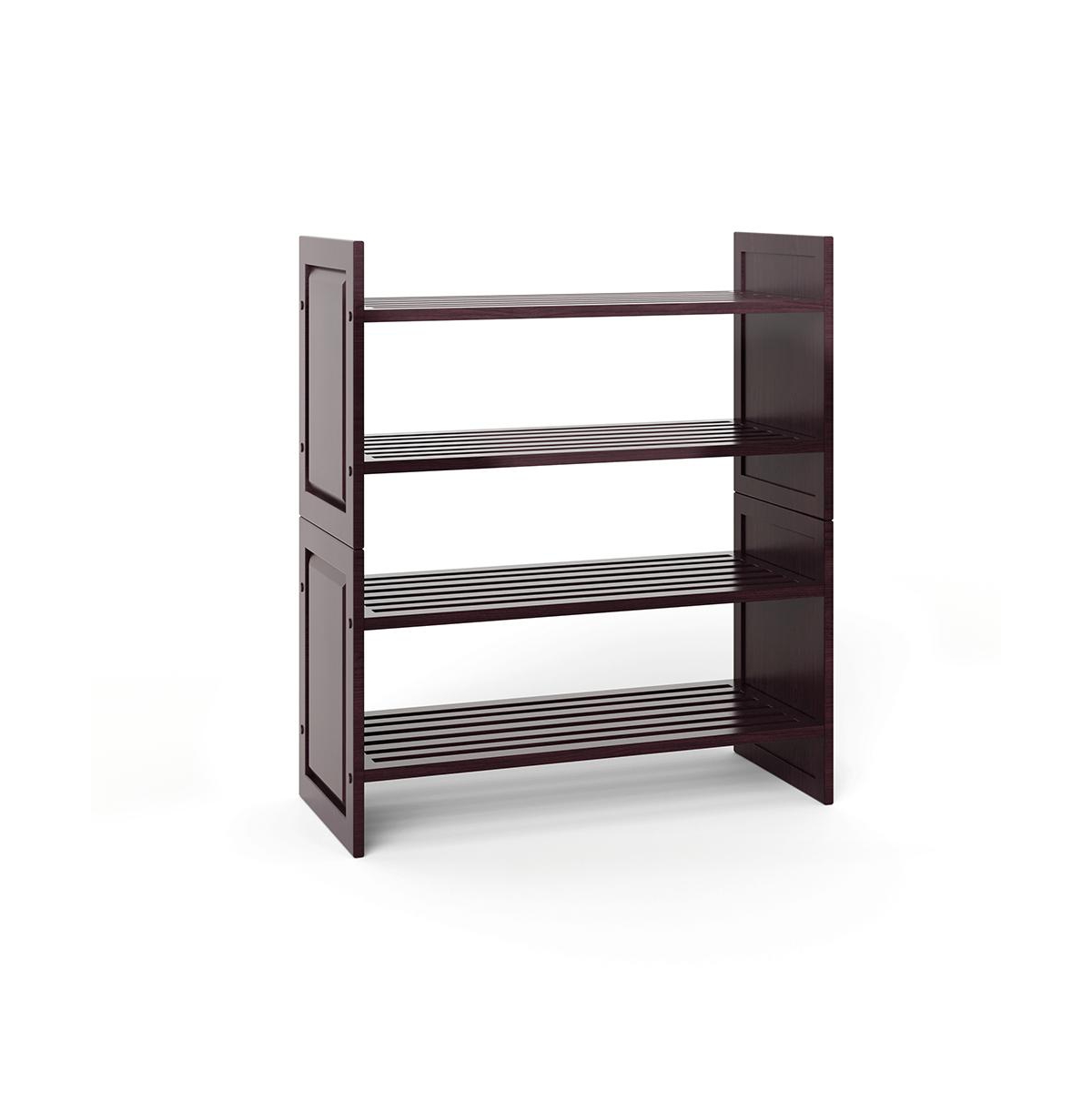 Click here for John Louis Home Solid Wood 2 Tier Storage Rack - E... prices