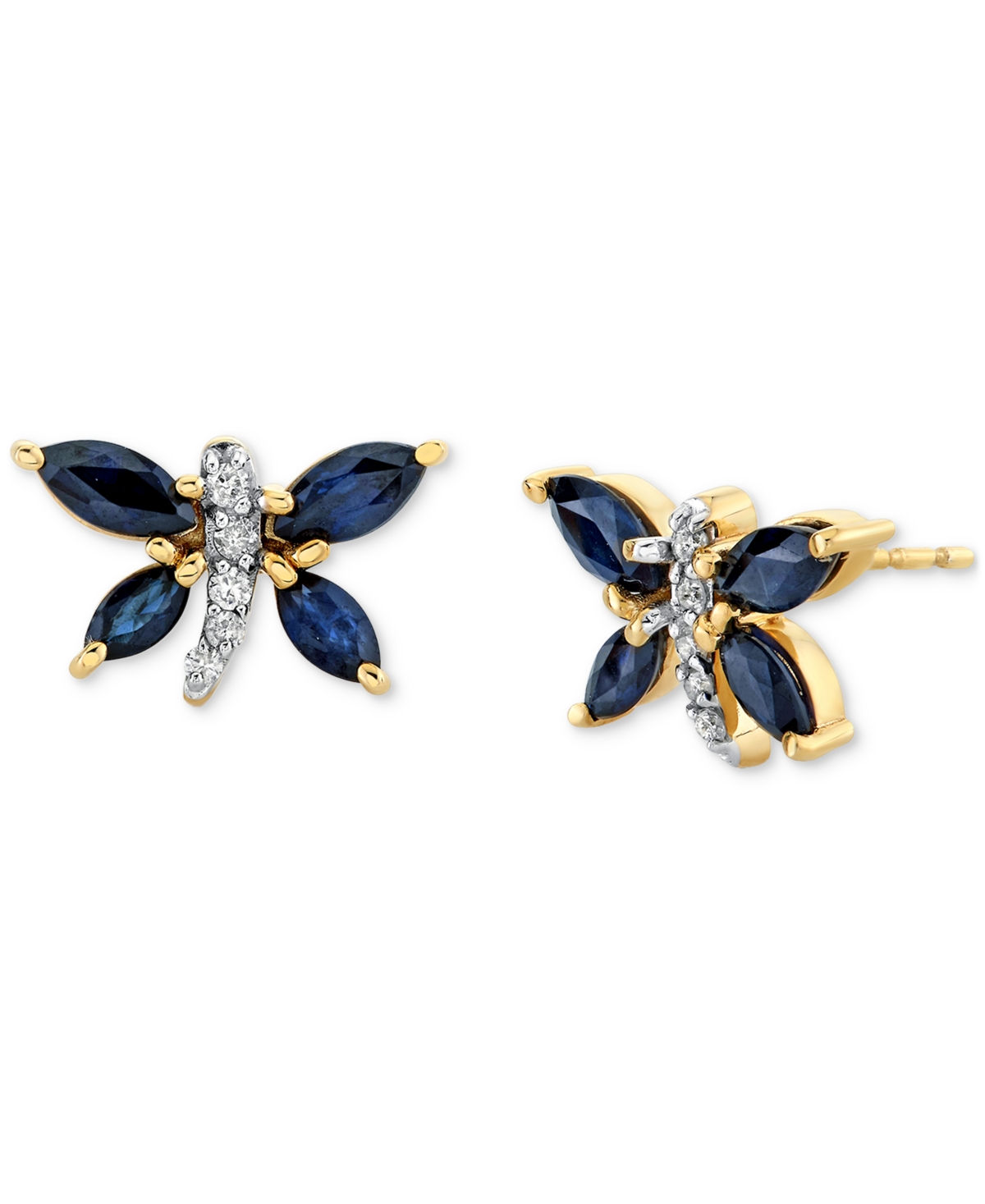 Click here for Lab Grown Sapphire (1-3/8 ct. t.w.) & Diamond Acce... prices