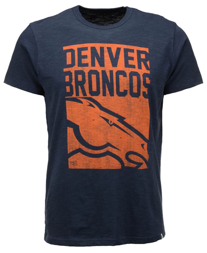 '47 Brand Men's Denver Broncos Billboard Scrum T-Shirt - Macy's