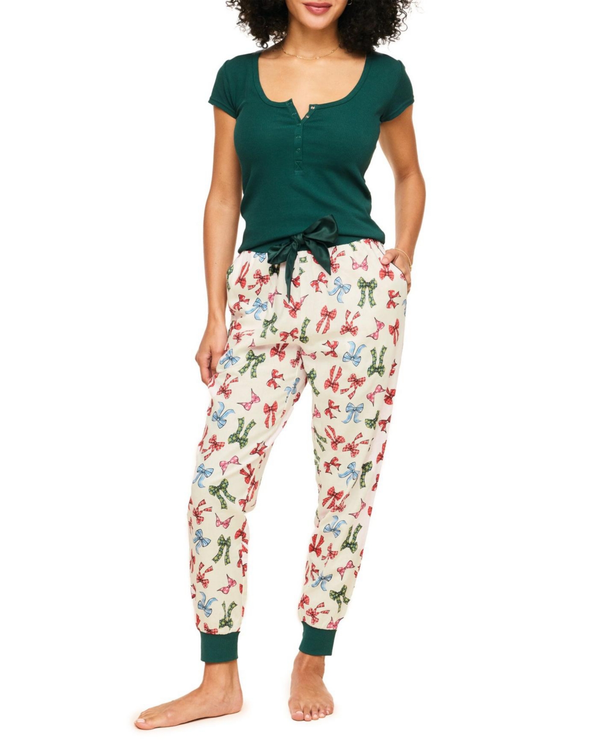 Click here for Adore Me Womens Caileigh T-Shirt & Joggers Pajama... prices