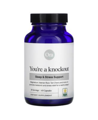 Ora You're a Knockout Sleep & Stress Support - 60 Capsules - Macy's