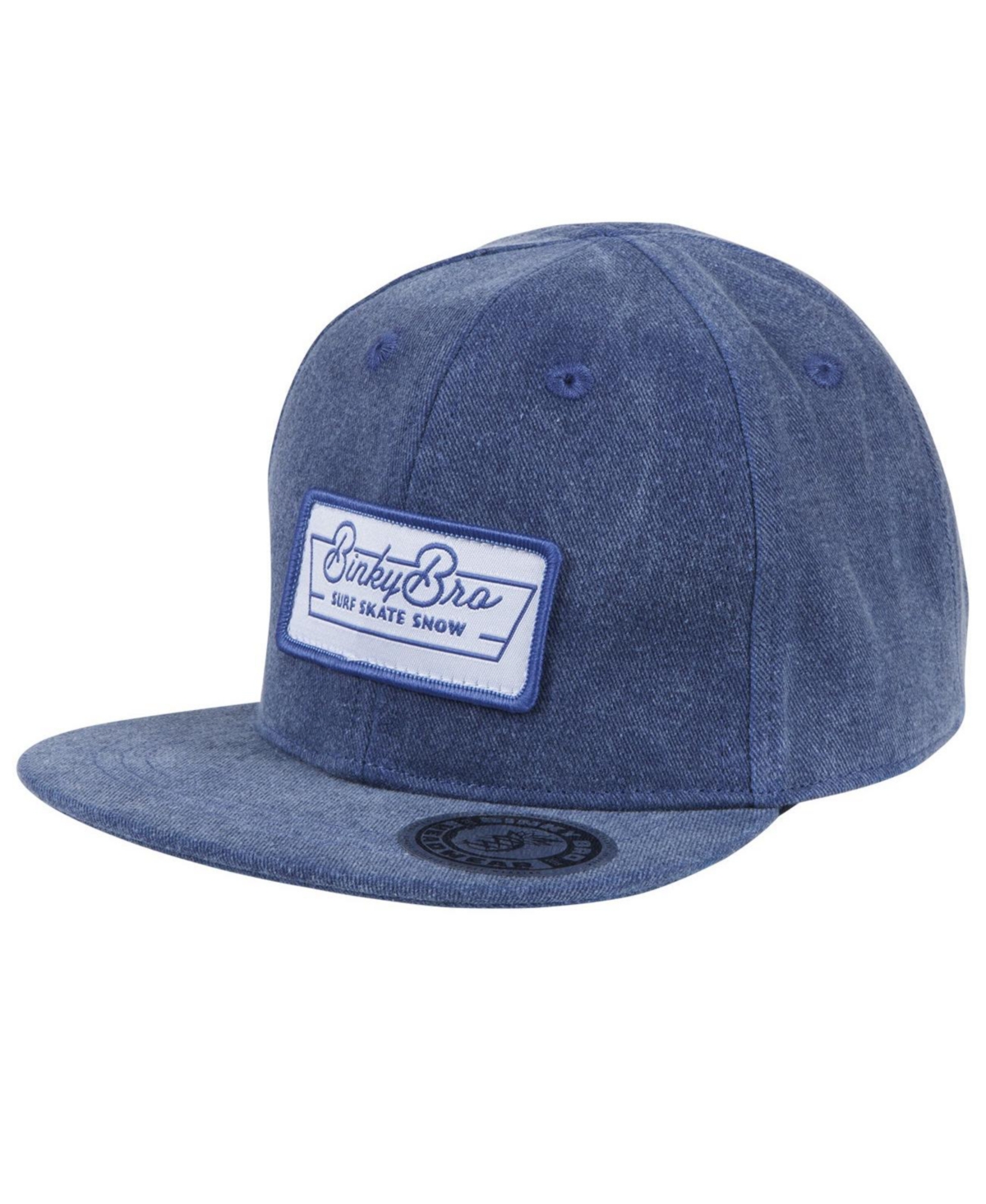 Click here for BinkyBro Boys The Wedge Snapback Hat - Blue prices