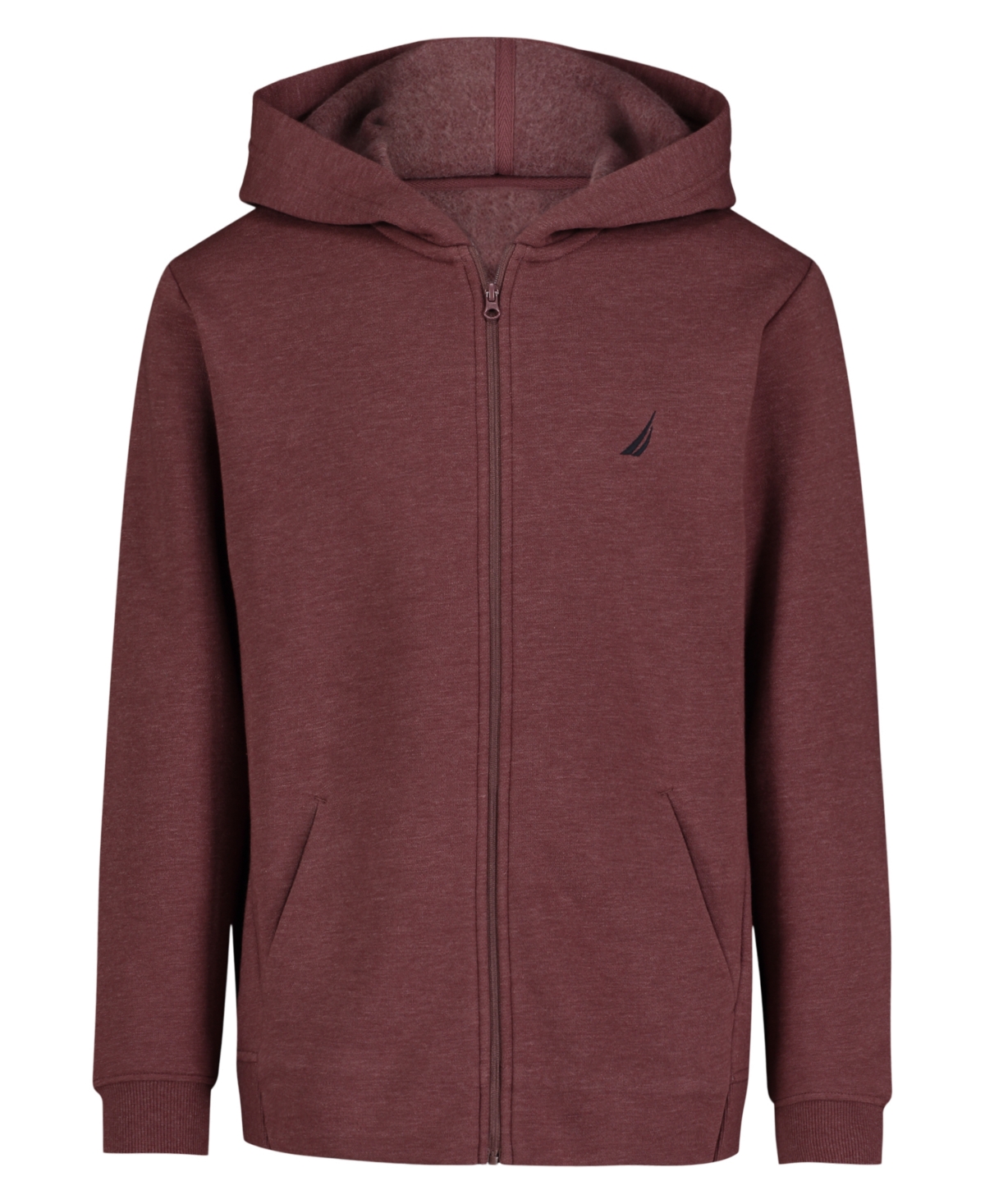 Click here for Nautica Big Boys Fleece Full Zip Soft Hoodie - Dar... prices
