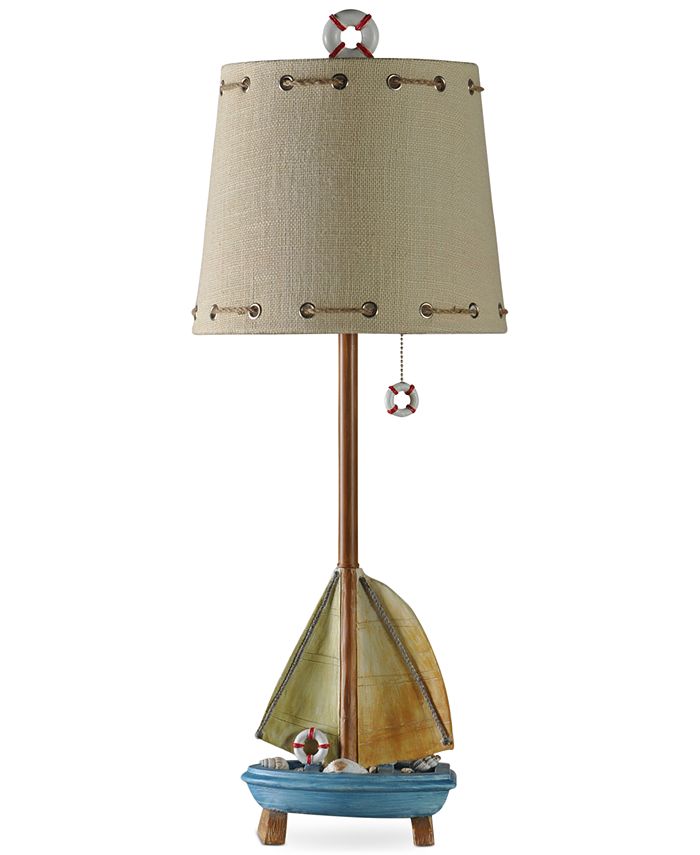 StyleCraft Sailboat Buffet Table Lamp - Macy's