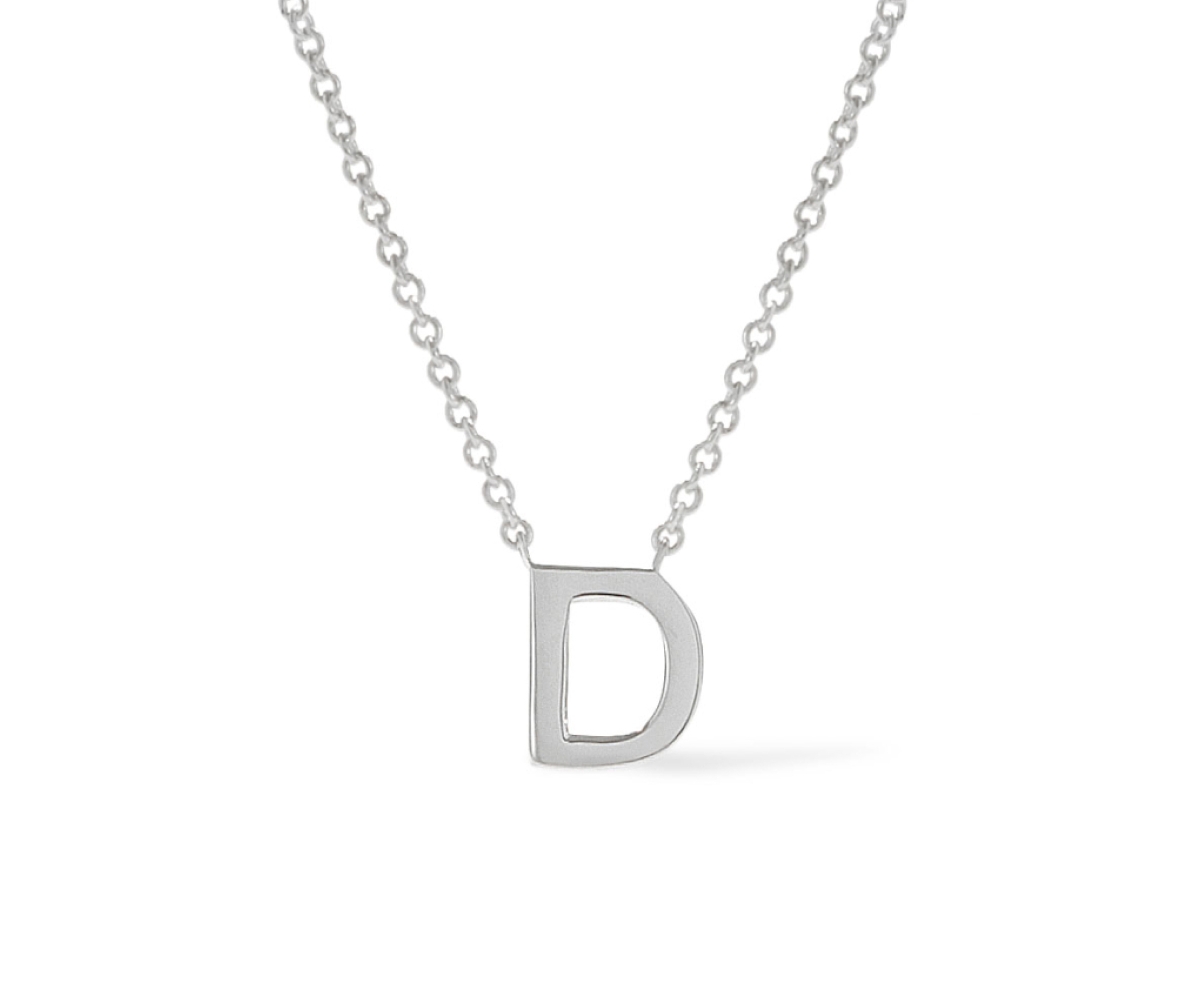Click here for Ana Luisa Silver Initial Necklace - Letter Necklac... prices