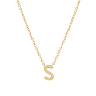 Ana Luisa Gold Initial Necklace - Letter Necklace - Macy's