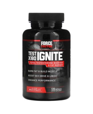 Force Factor Test X180 Ignite - 120 Capsules - Macy's
