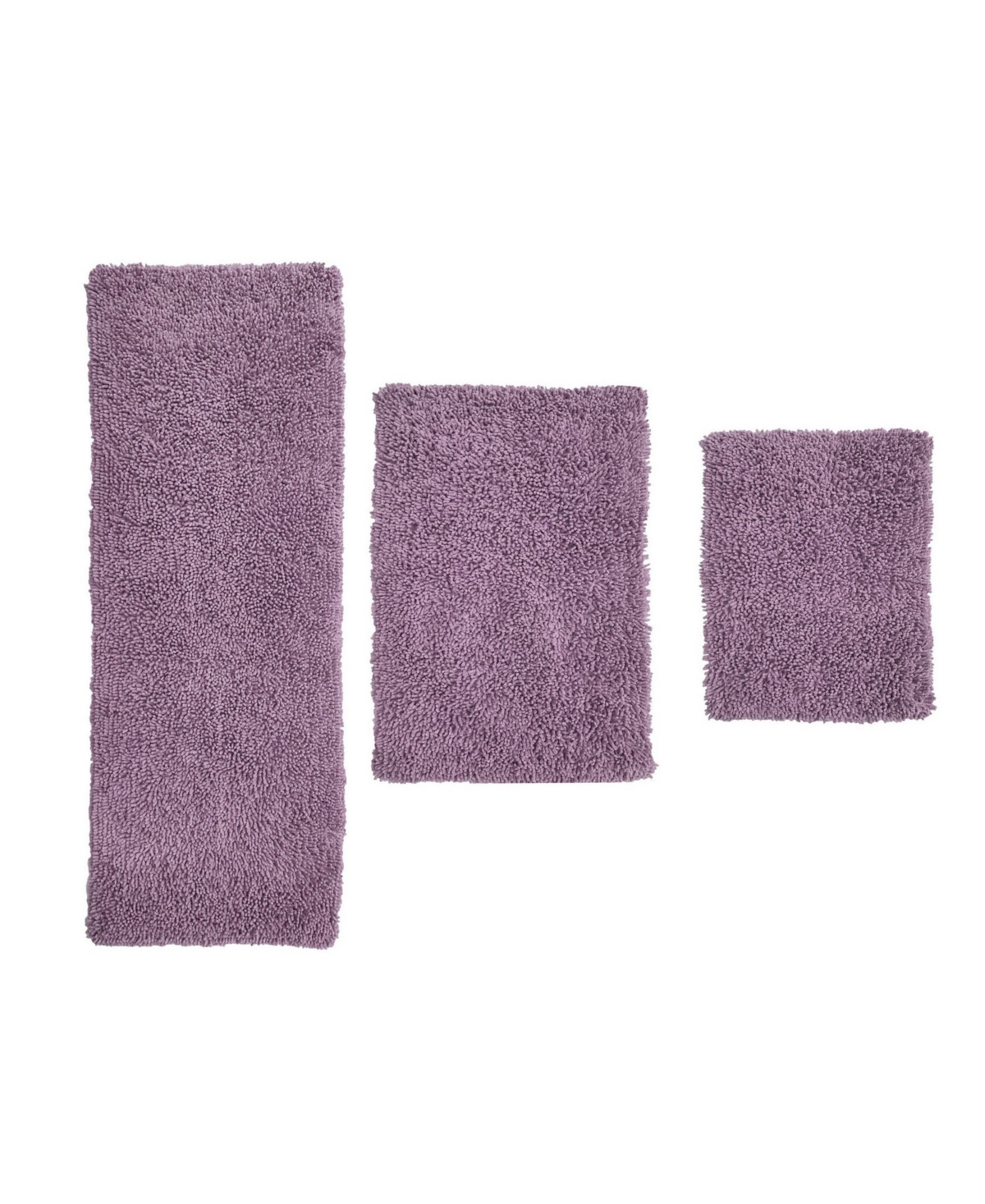 Click here for Home Weavers Fantasia 3-Pc. Bath Rug Set - Purple prices