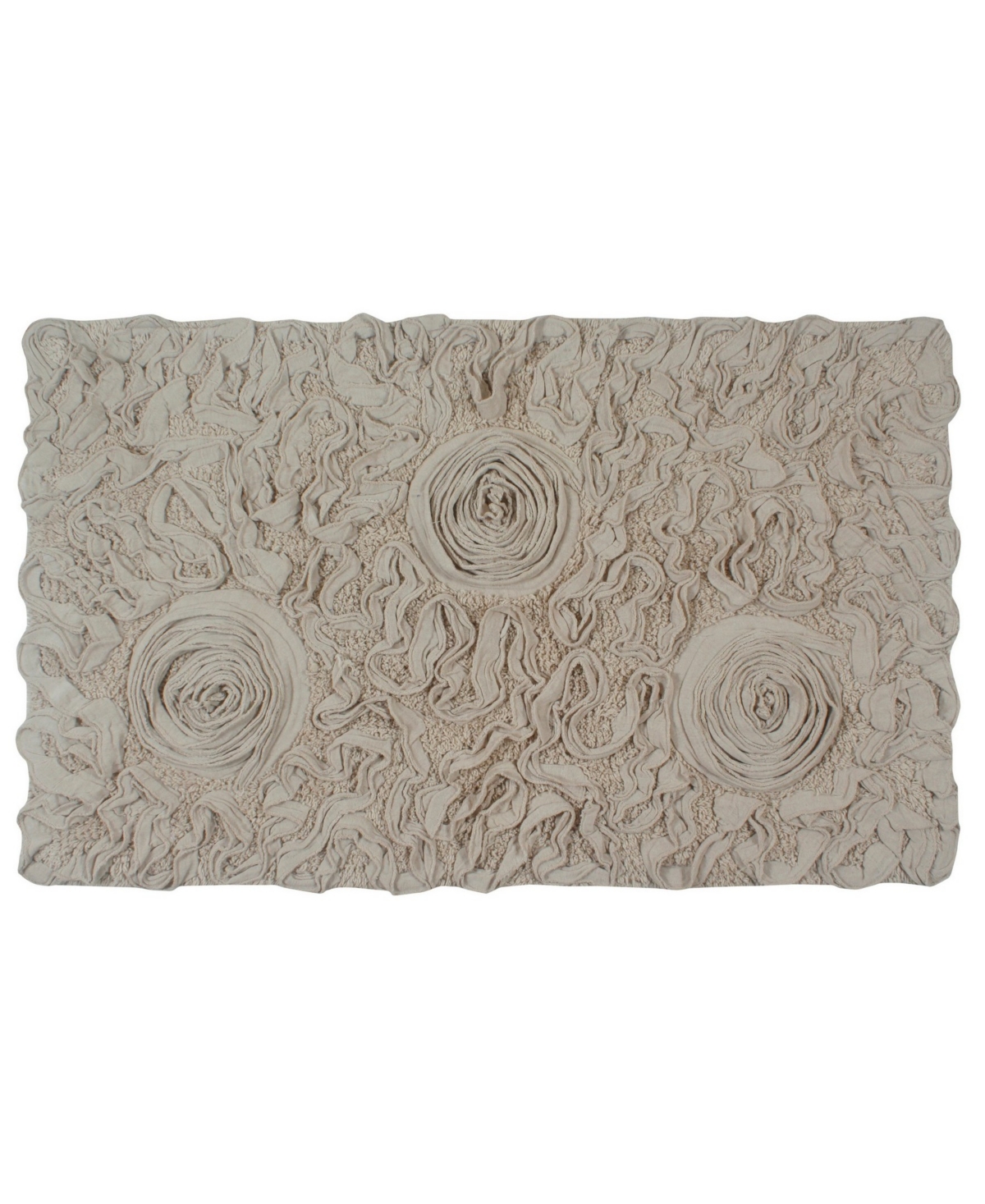 Home Weavers Modesto Bath Rug  21 x 34 - Linen