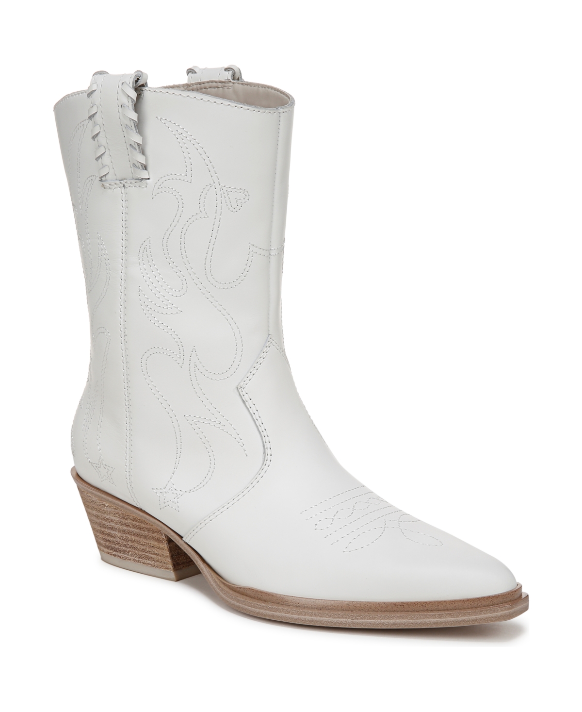 Click here for Franco Sarto Womens Bianca Mid Shaft Western Boots... prices